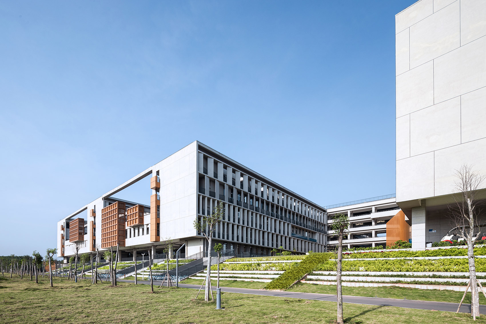 Public Teaching and learning building of Guangdong University of ...