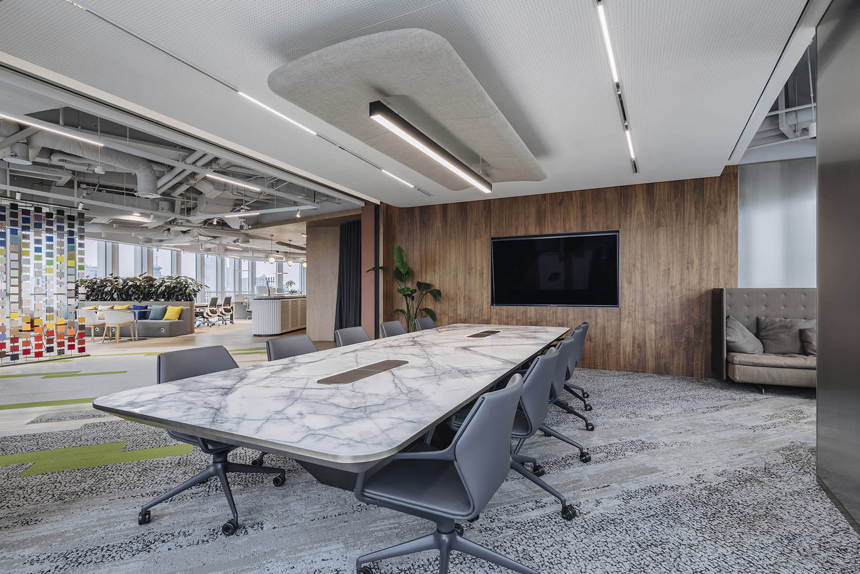 Haworth/HWS Customer Experience Centre in Shanghai, China by Gensler ...