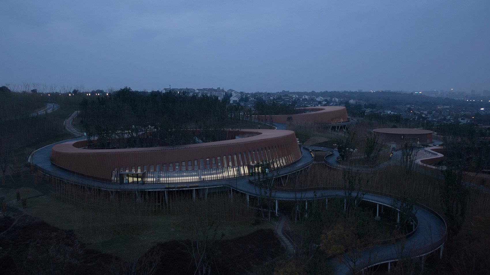 The Panda Pavilions in Chengdu by Atelier Ping Jiang, EID Arch - 谷德设计网