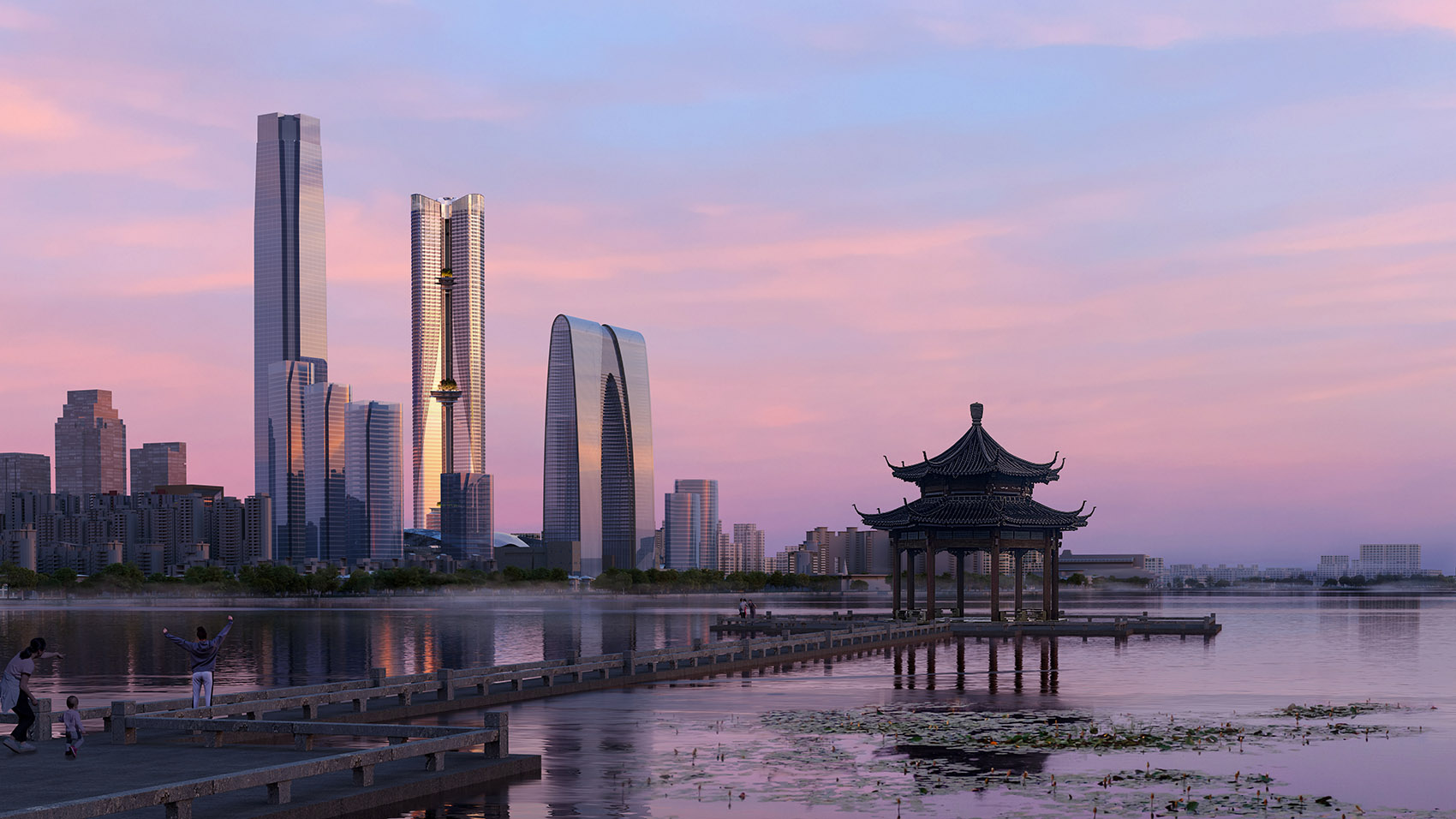 SOM Designs Petal-inspired Apartment Tower in Suzhou, China - 谷德设计网