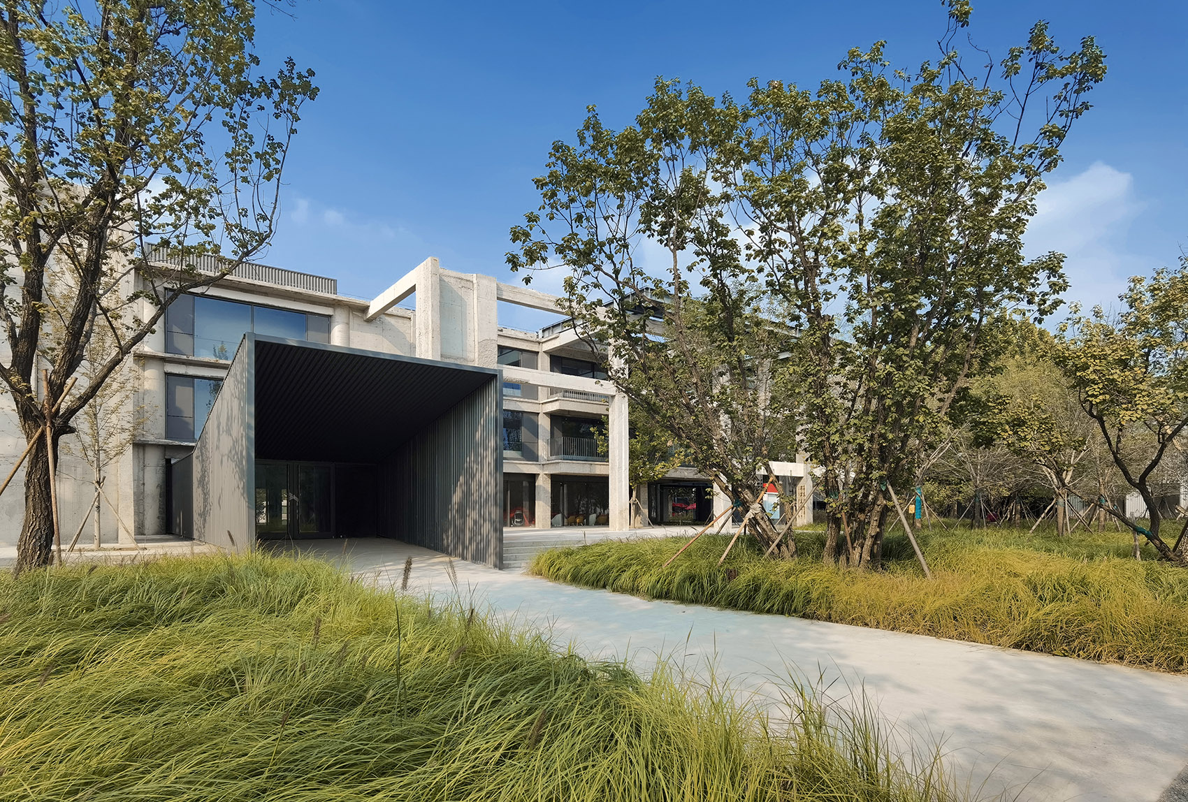 Beijing Future Design Park – The Office Building & The Canteen ...