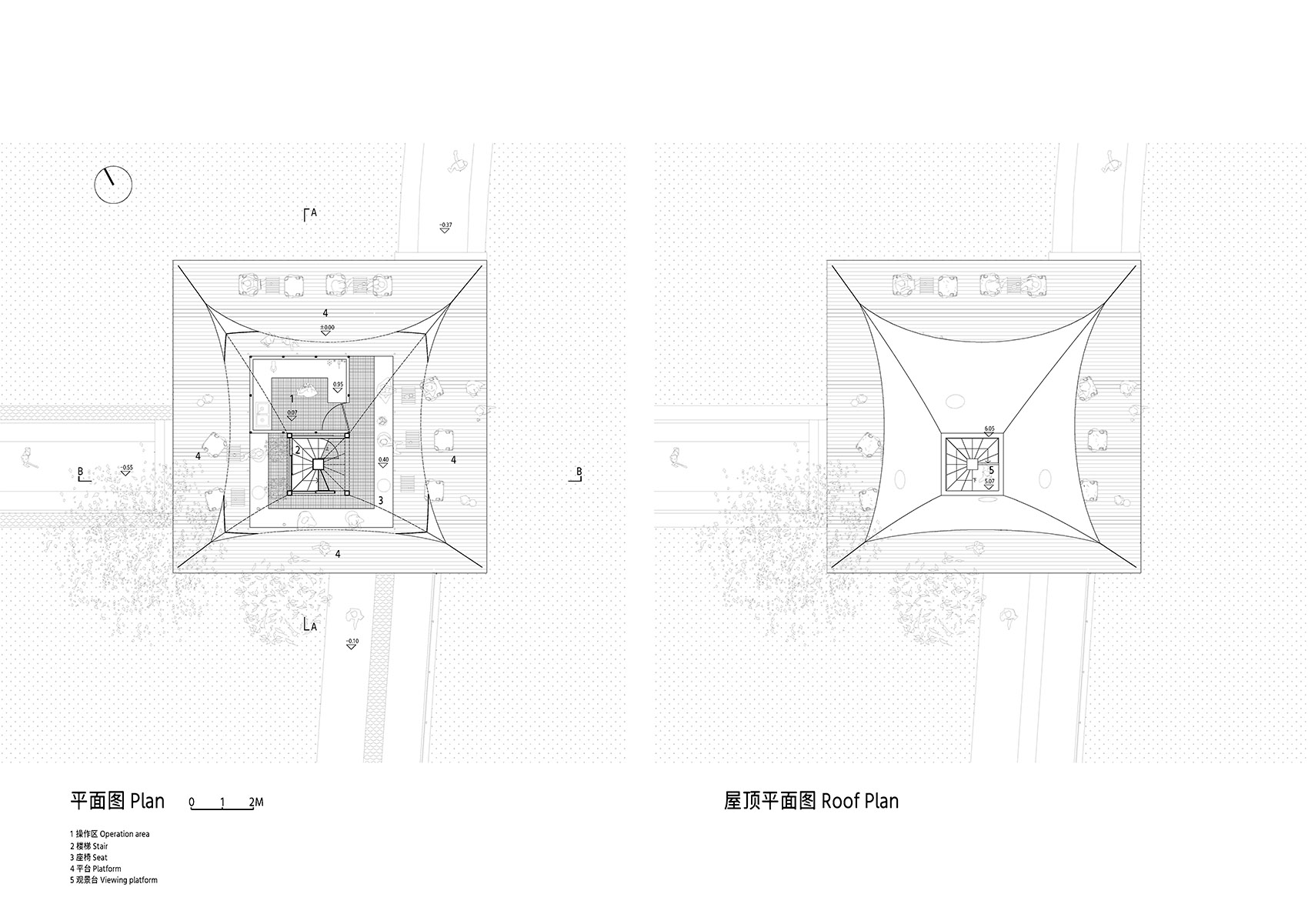 Tower Pavilion In Paddy Fields by JumpingHouseLab - 谷德设计网