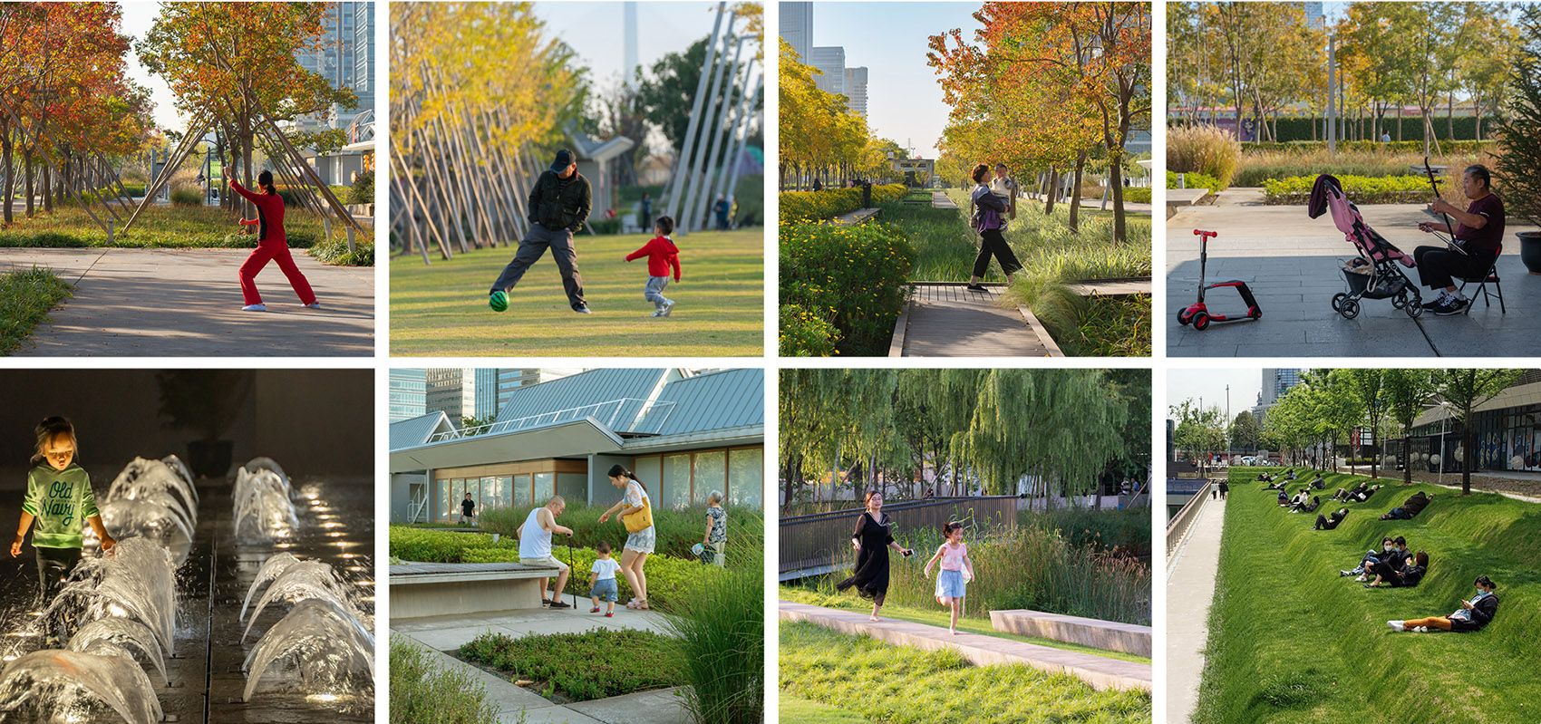 2021 ASLA URBAN DESIGN AWARD OF HONOR: Xuhui Runway Park / Sasaki - 谷德设计网 2021 ASLA URBAN DESIGN AWARD OF HONOR: Xuhui Runway Park / Sasaki - 谷德设计网
