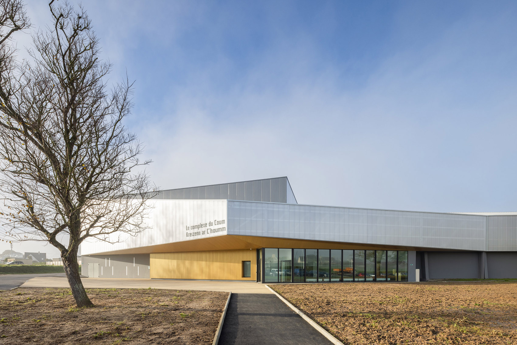 Renovation and extension of the Coum sports complex by ENO Architectes ...