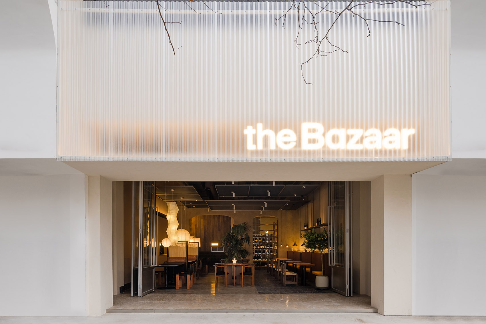 The Bazaar restaurant by wooom studio - 谷德设计网