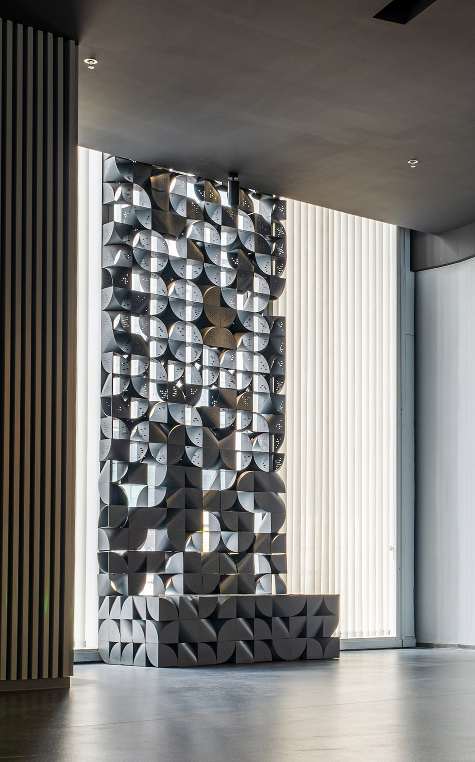 Two installation: “Dense City” and “Drawing an architectural ...