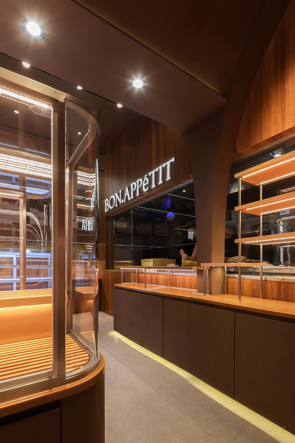 BA New French baking brand space by Whatever Design Office - 谷德设计网