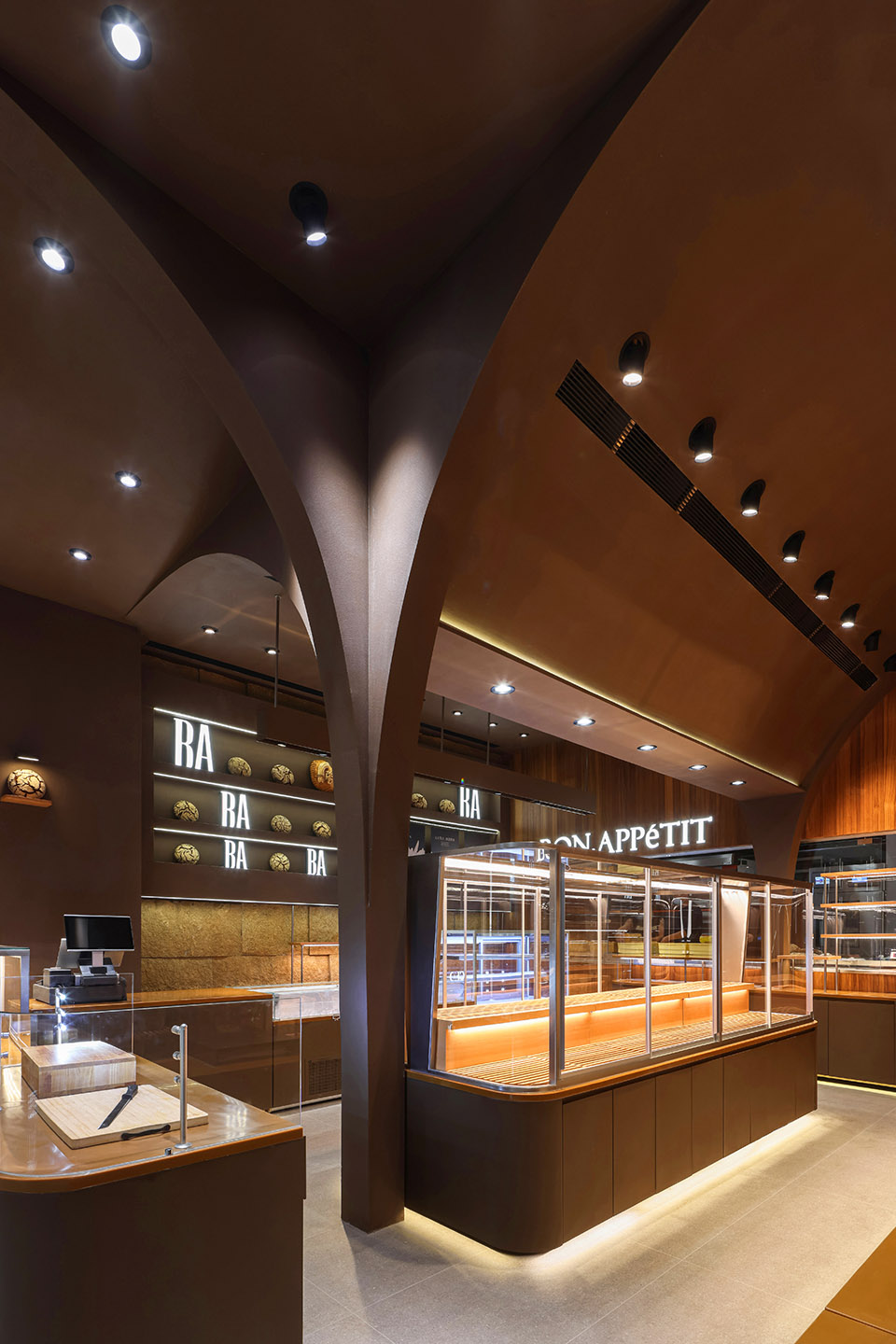 BA New French baking brand space by Whatever Design Office - 谷德设计网