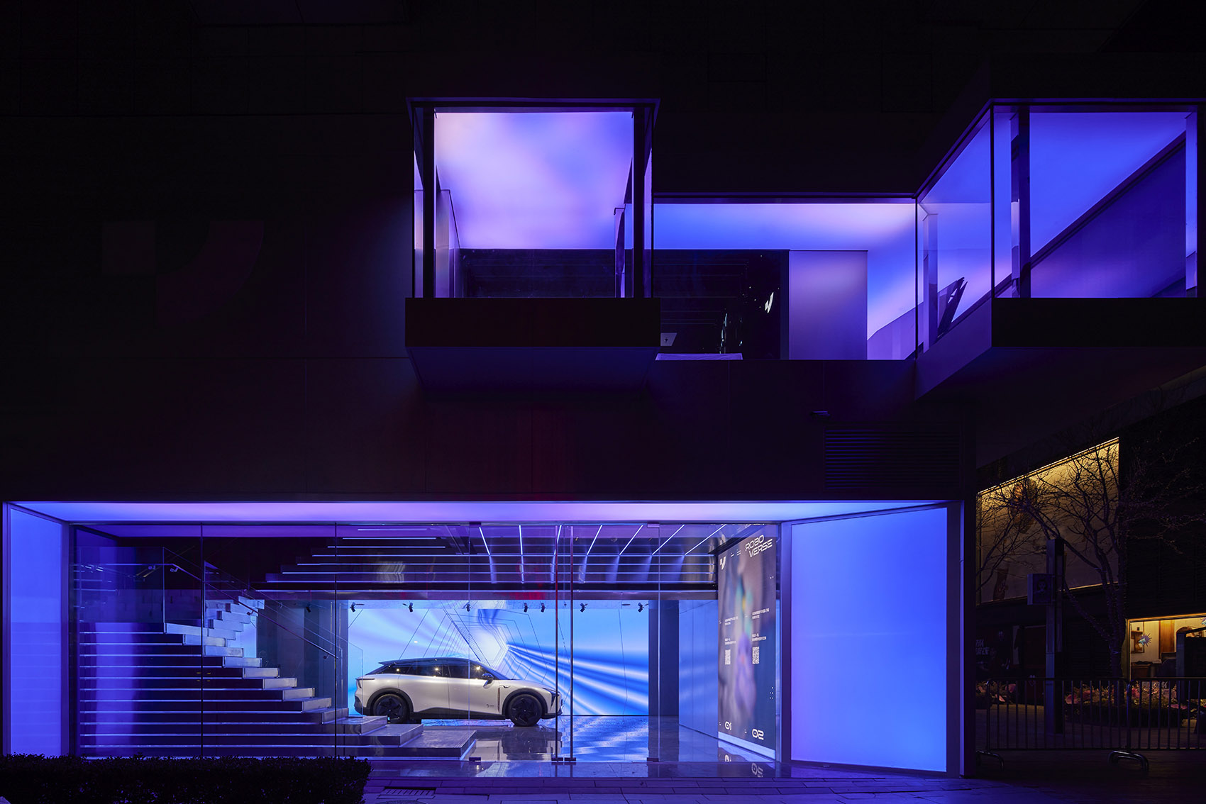 Jidu’s new experience center ROBOVERSE, Beijing by Gensler - 谷德设计网