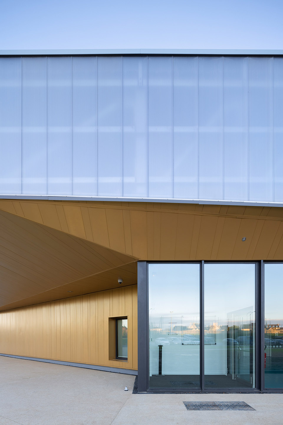 Renovation and extension of the Coum sports complex by ENO Architectes ...