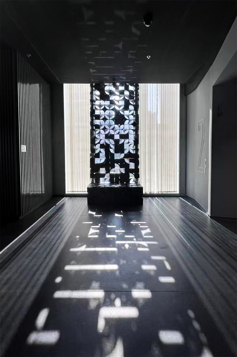 Two installation: “Dense City” and “Drawing an architectural ...