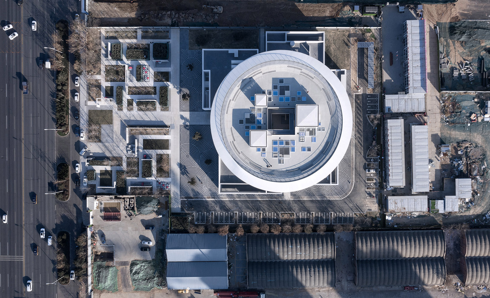 Taiping River Urban Area Exhibition Centre in Shijiazhuang by azLa - 谷德设计网