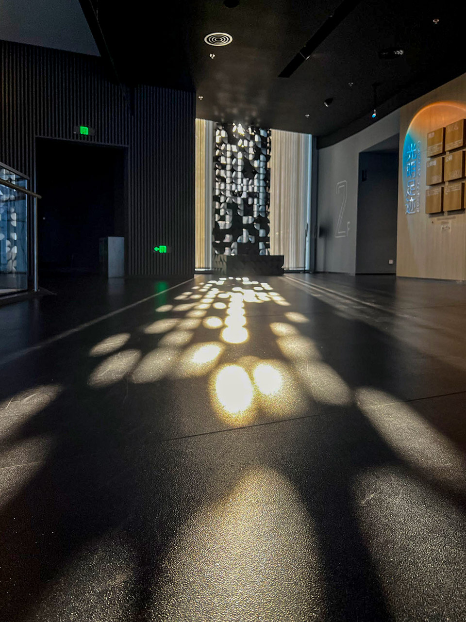 Two installation: “Dense City” and “Drawing an architectural ...