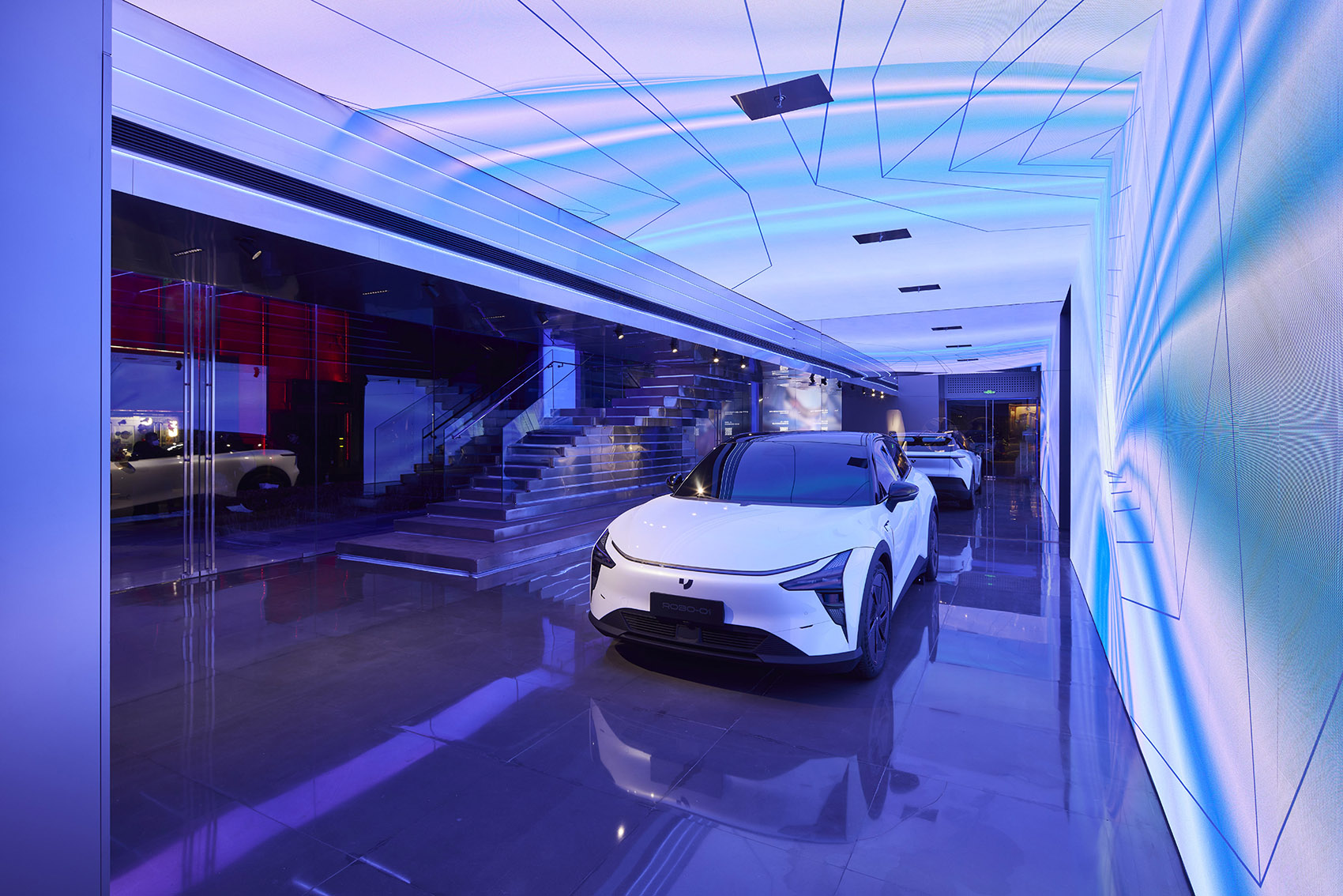 Jidu’s new experience center ROBOVERSE, Beijing by Gensler - 谷德设计网