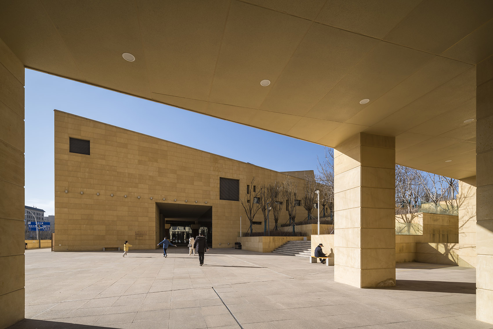 Xining Mass Cultural ＆ Art Activity Exchange Centre, China by Xi‘an ...