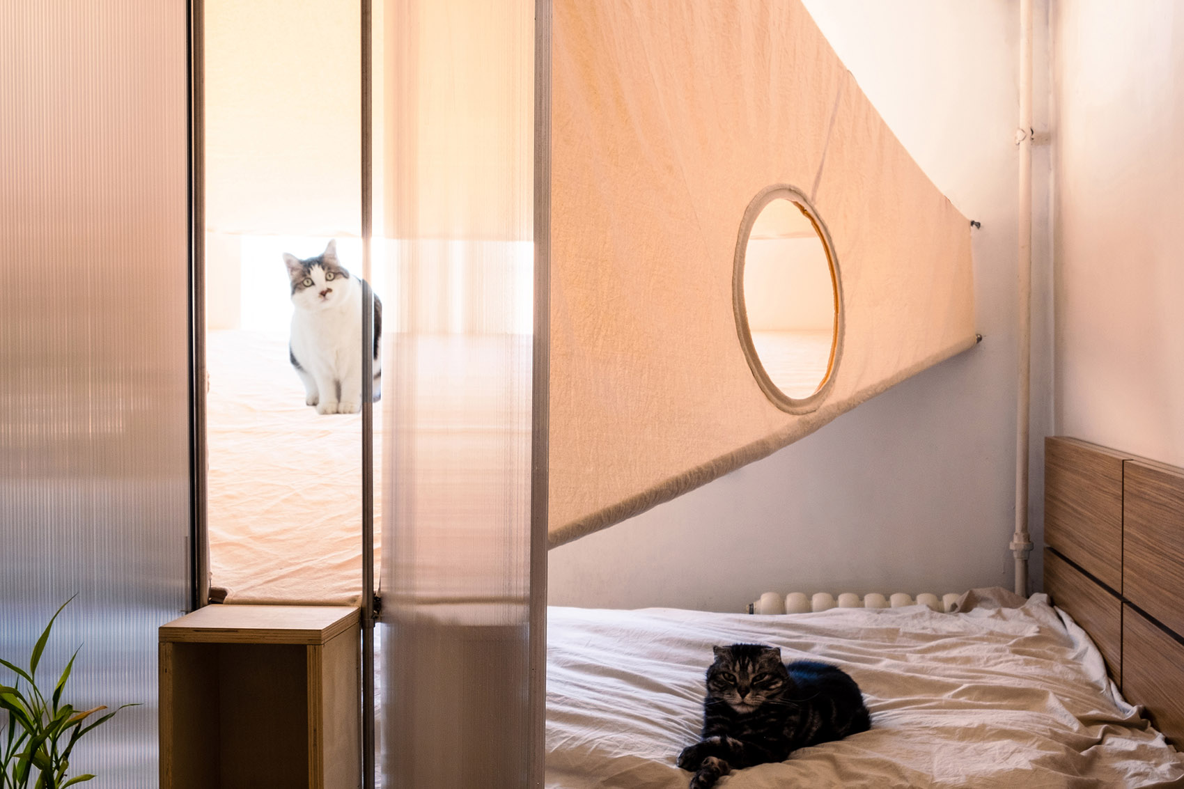 No.4 apartment interior refurbishment by Beyondtime Architects - 谷德设计网 No.4 apartment interior refurbishment by Beyondtime Architects - 谷德设计网