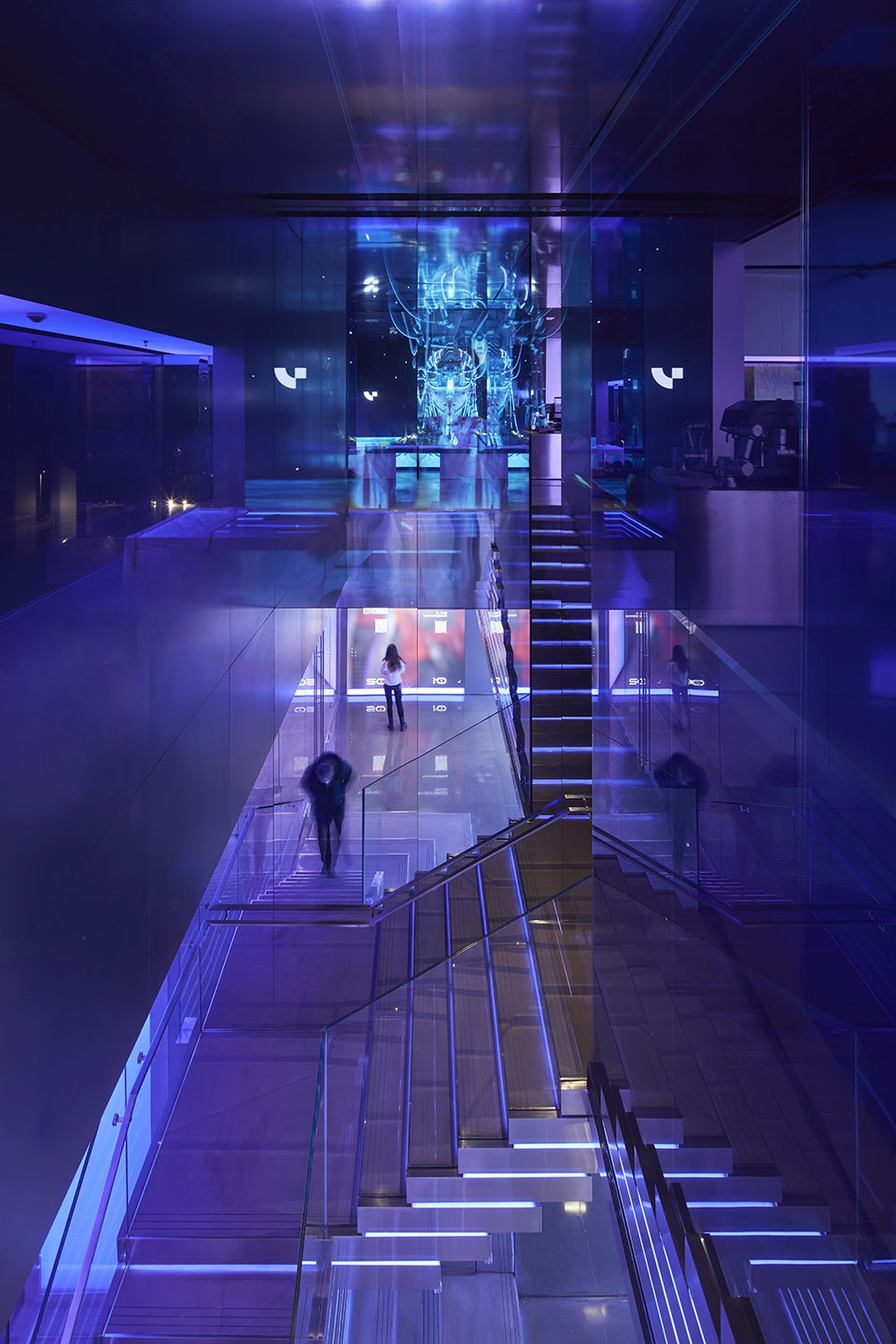 Jidu’s new experience center ROBOVERSE, Beijing by Gensler - 谷德设计网