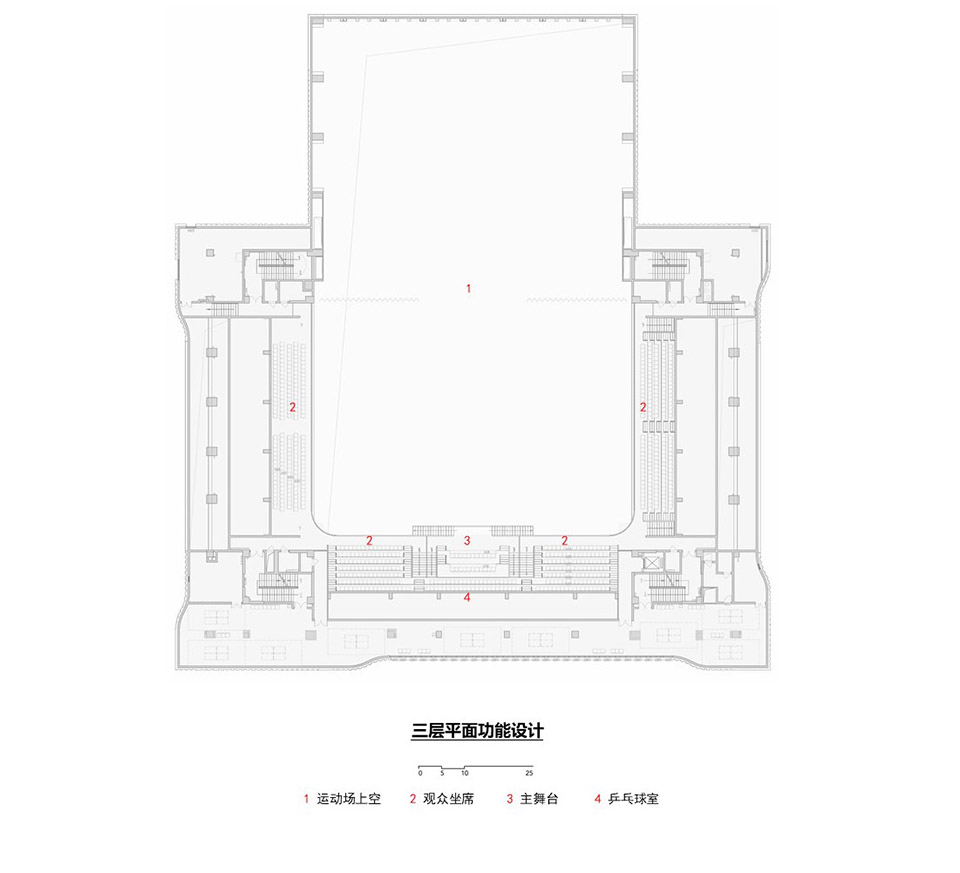 Longquan High School Gymnasium, China by China Southwest Architectural ...