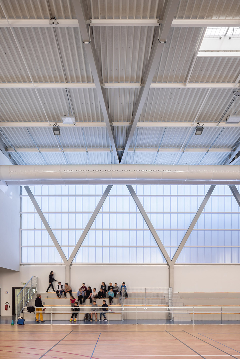 Renovation and extension of the Coum sports complex by ENO Architectes ...