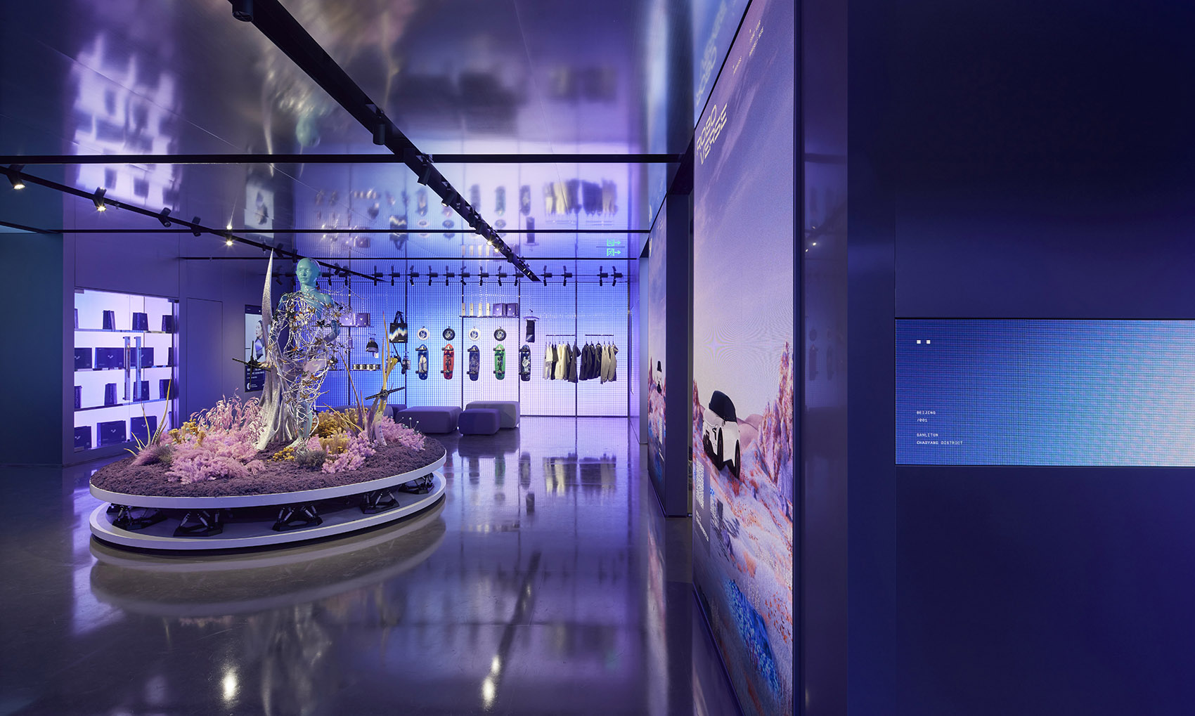 Jidu’s new experience center ROBOVERSE, Beijing by Gensler - 谷德设计网