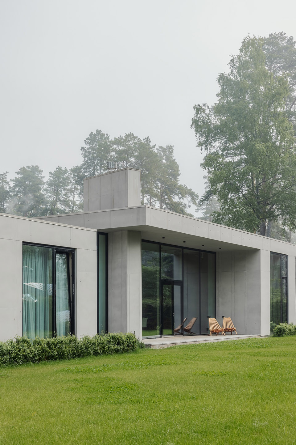 The house in Jurmala by CHADO Architectural Studio - 谷德设计网