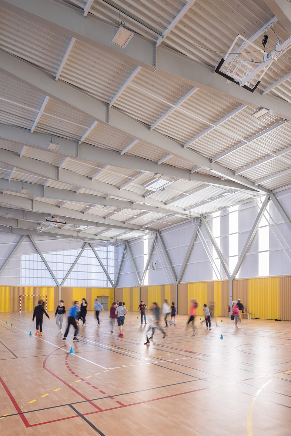 Renovation and extension of the Coum sports complex by ENO Architectes ...
