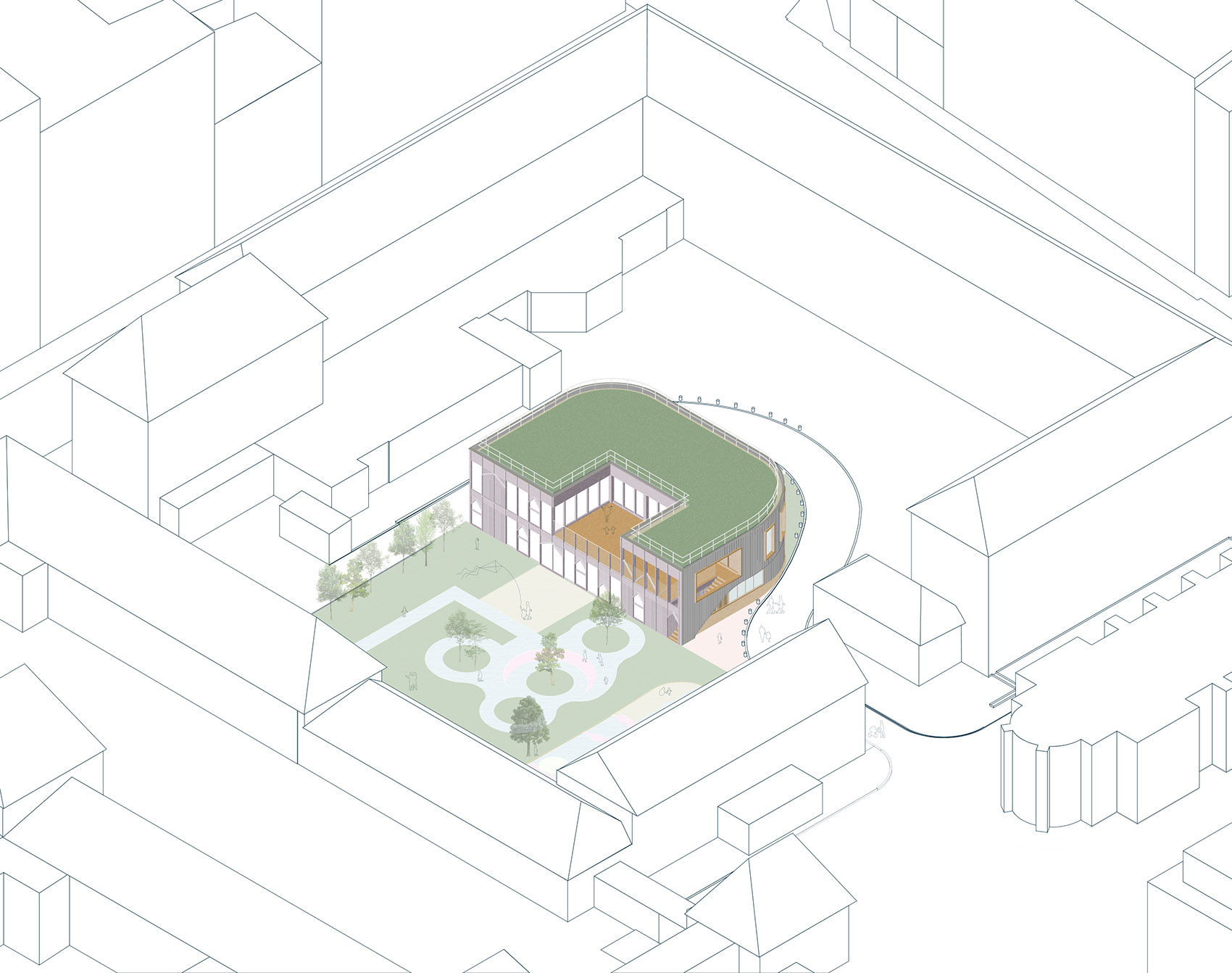 Saint-Louis kindergarten by Janez Nguyen Architects - 谷德设计网