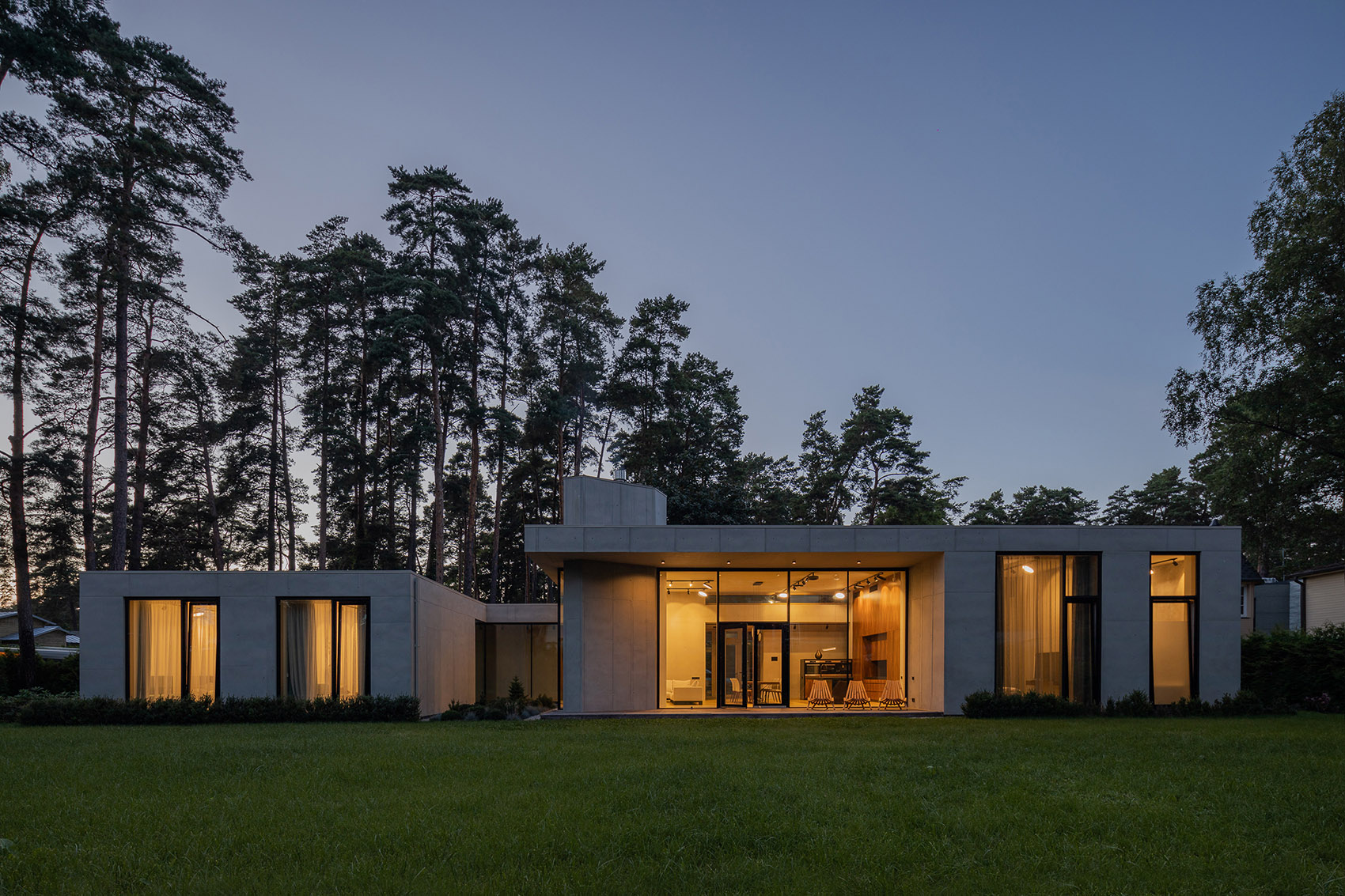 The house in Jurmala by CHADO Architectural Studio - 谷德设计网