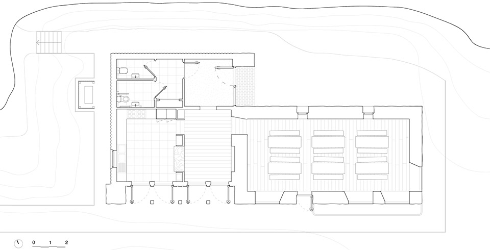 Community dining hall Croft 3 by fardaa - 谷德设计网