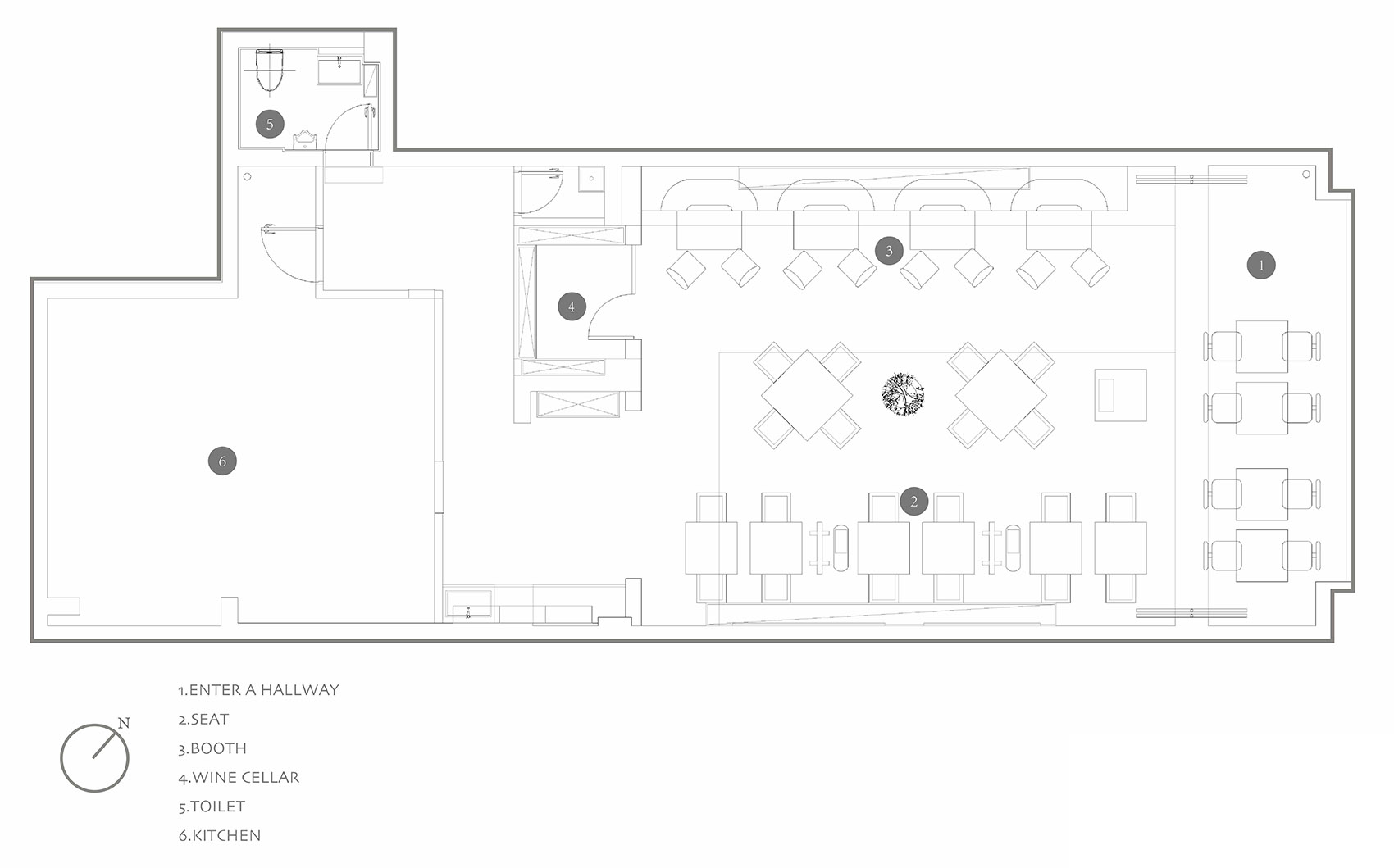 The Bazaar restaurant by wooom studio - 谷德设计网