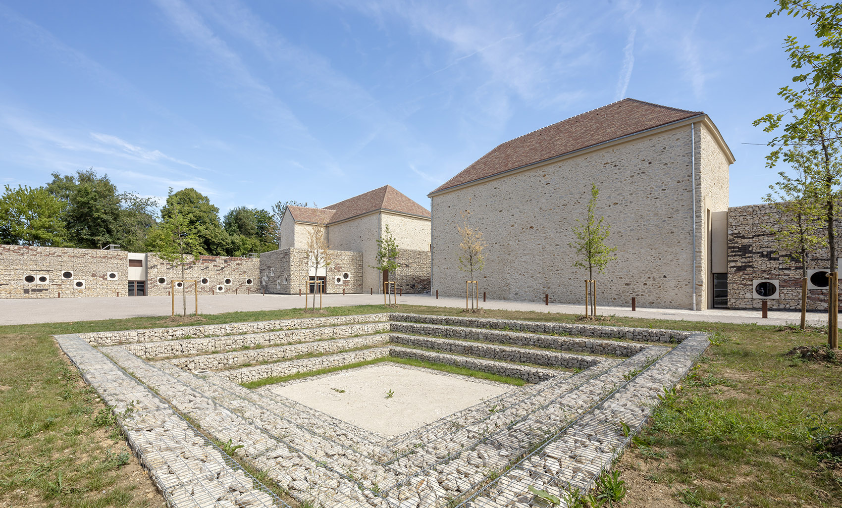 Chessy cultural centre by Opus 5 architectes - 谷德设计网