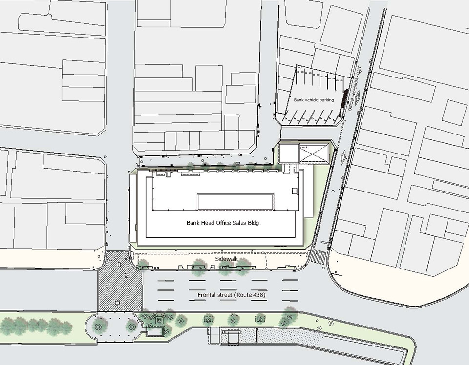 Awa Bank Head Office Sales Department Building by Nikken Sekkei Ltd - 谷德设计网