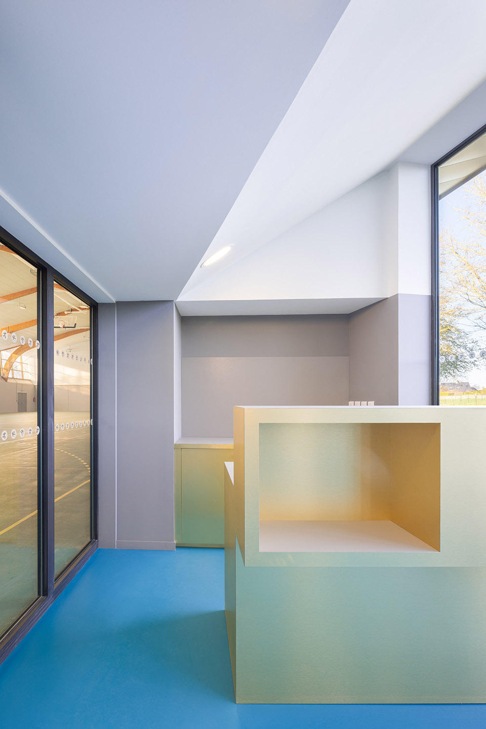 Renovation and extension of the Coum sports complex by ENO Architectes ...