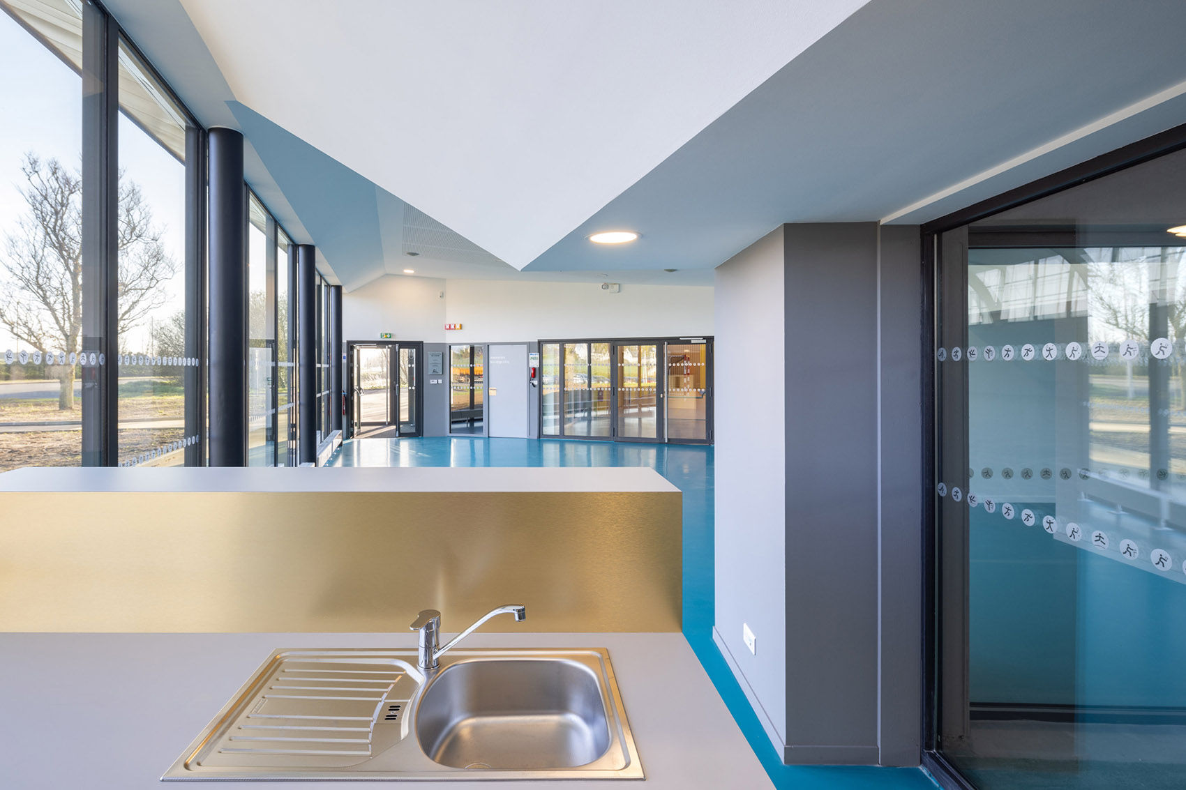 Renovation and extension of the Coum sports complex by ENO Architectes ...