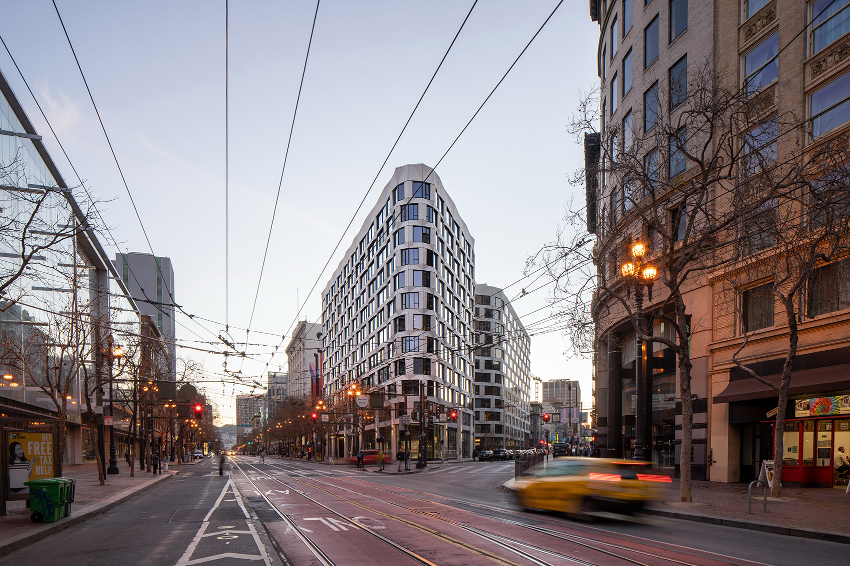 Serif and The Line Hotel by Handel Architects - 谷德设计网