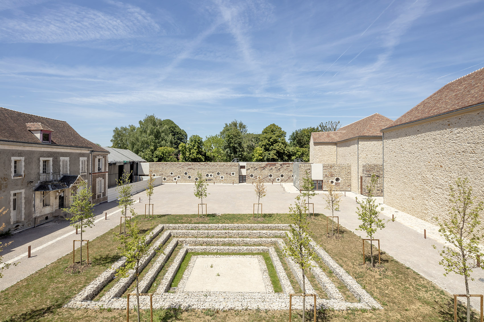 Chessy cultural centre by Opus 5 architectes - 谷德设计网