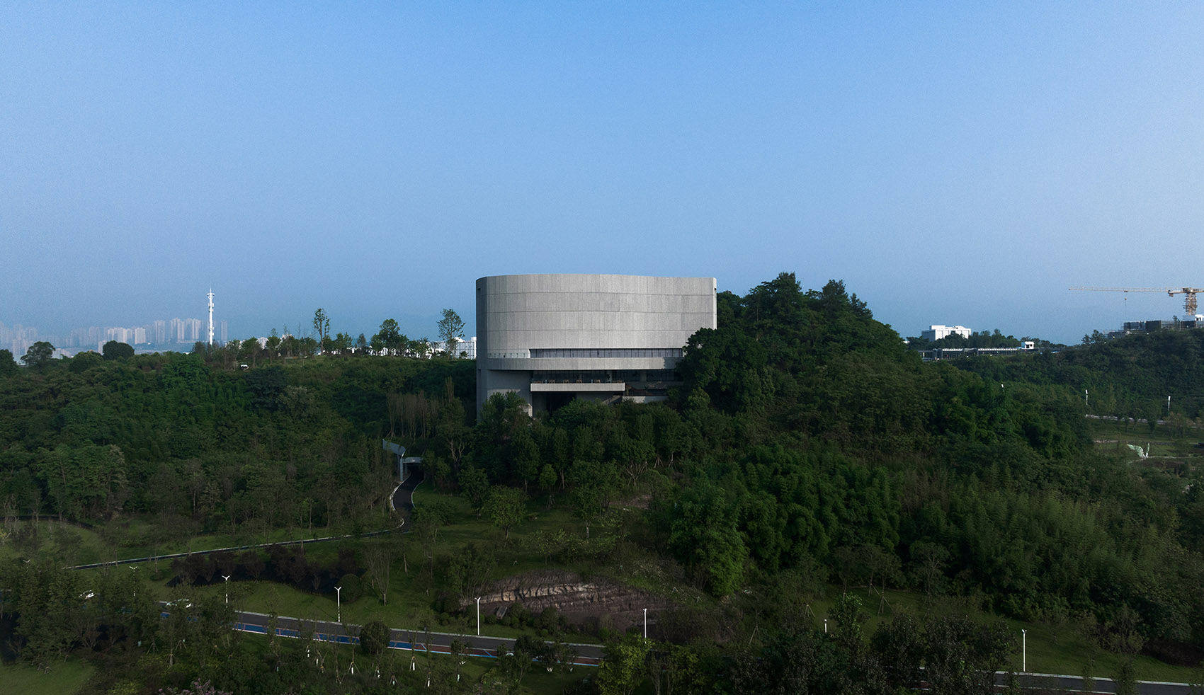 The Planning Exhibition Center of Liangjiang Collaborative Innovation ...