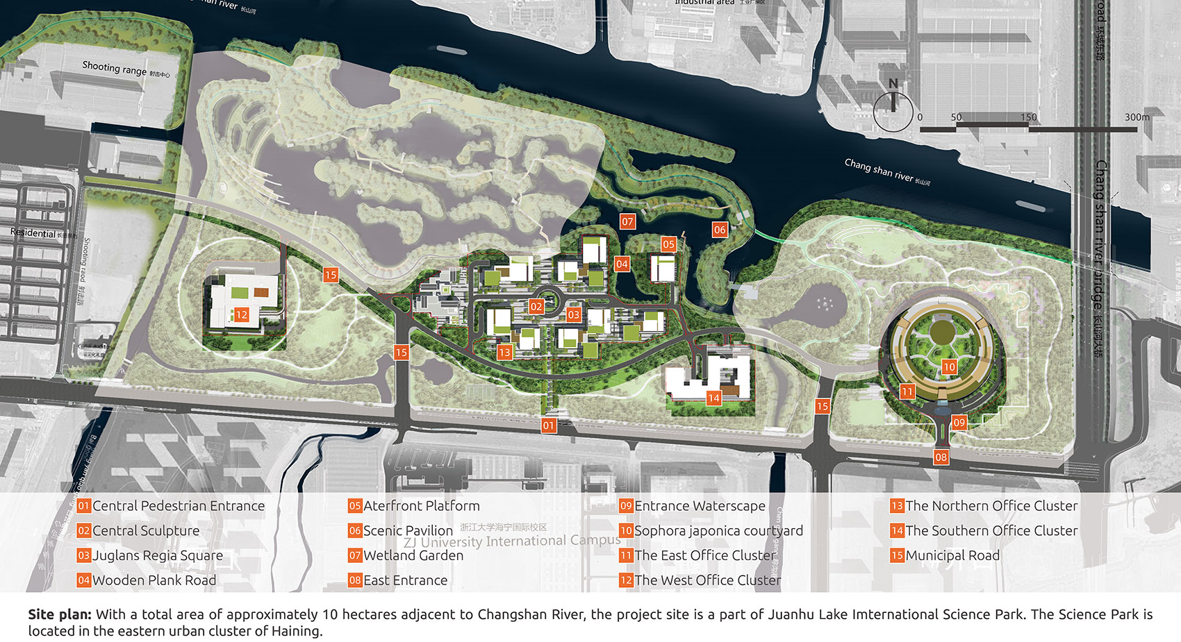 North Office Park of Zhejiang University International Campus in ...