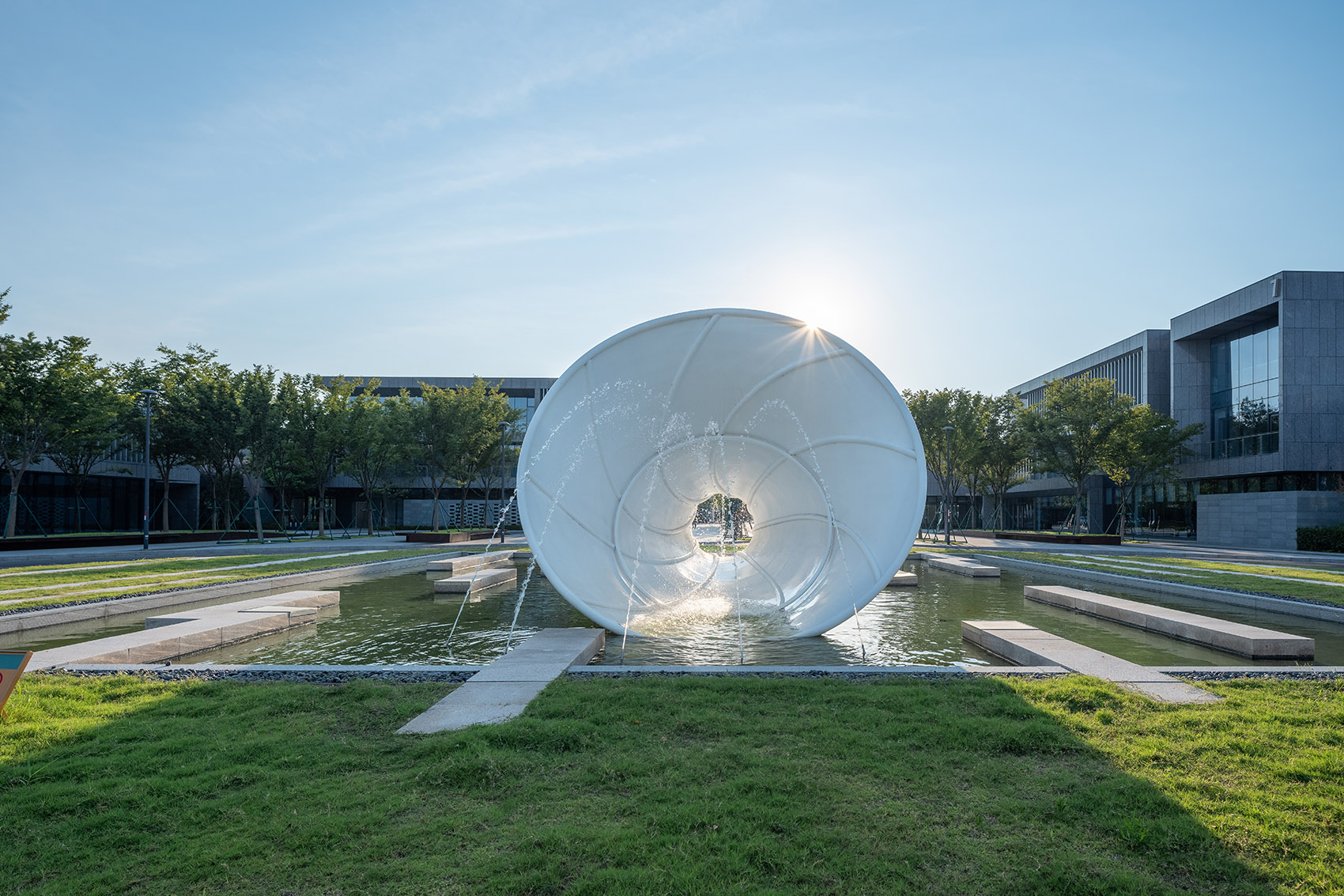 North Office Park of Zhejiang University International Campus in ...