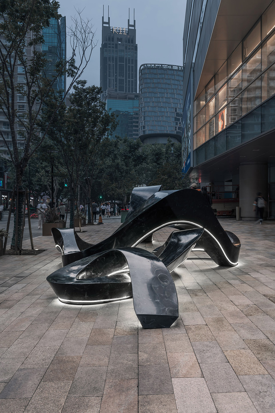 Urban installations Chi(ai)noiserie by LIN architecture - 谷德设计网