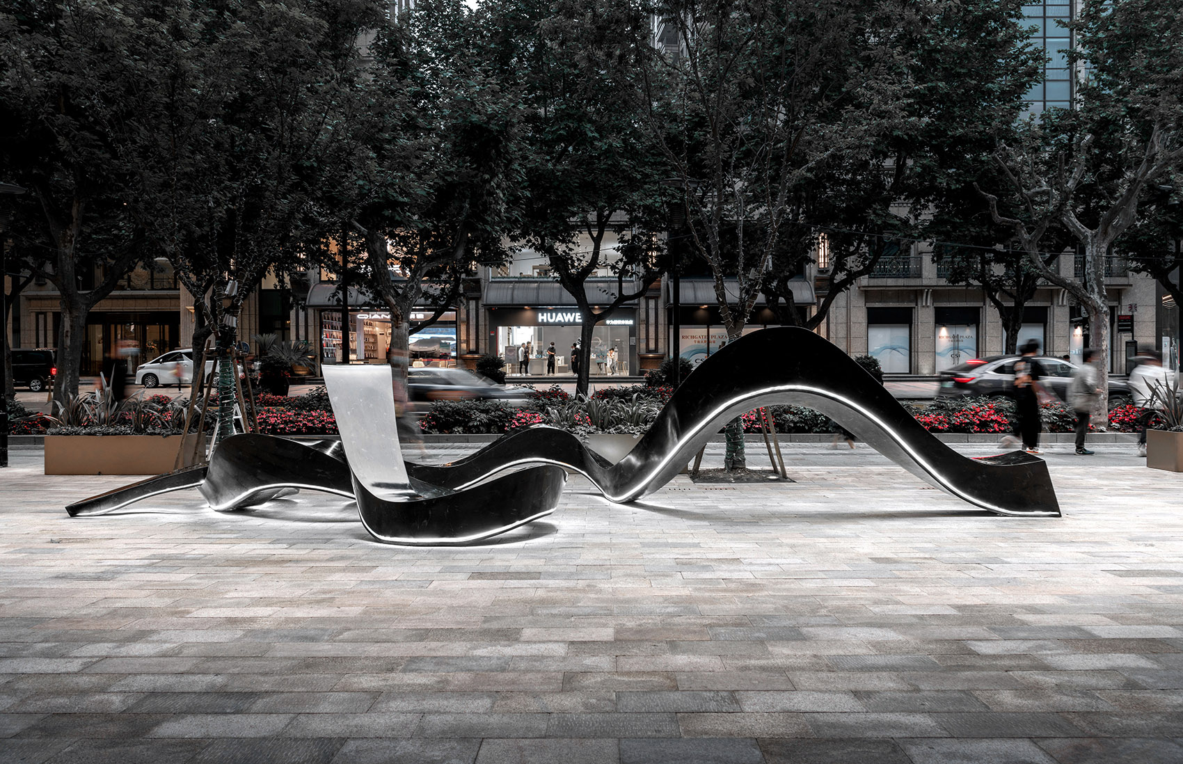 Urban installations Chi(ai)noiserie by LIN architecture - 谷德设计网