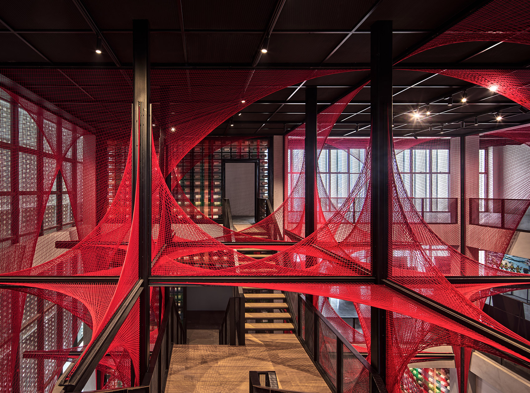 The Flower of Tujia at the China Tujia Brocade Art Museum by YI+MU ...