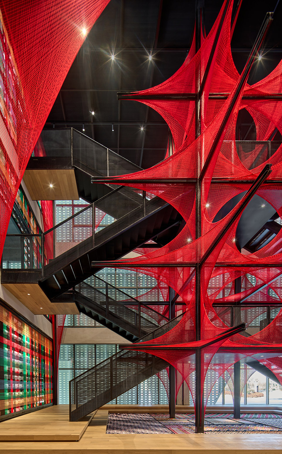 The Flower of Tujia at the China Tujia Brocade Art Museum by YI+MU ...