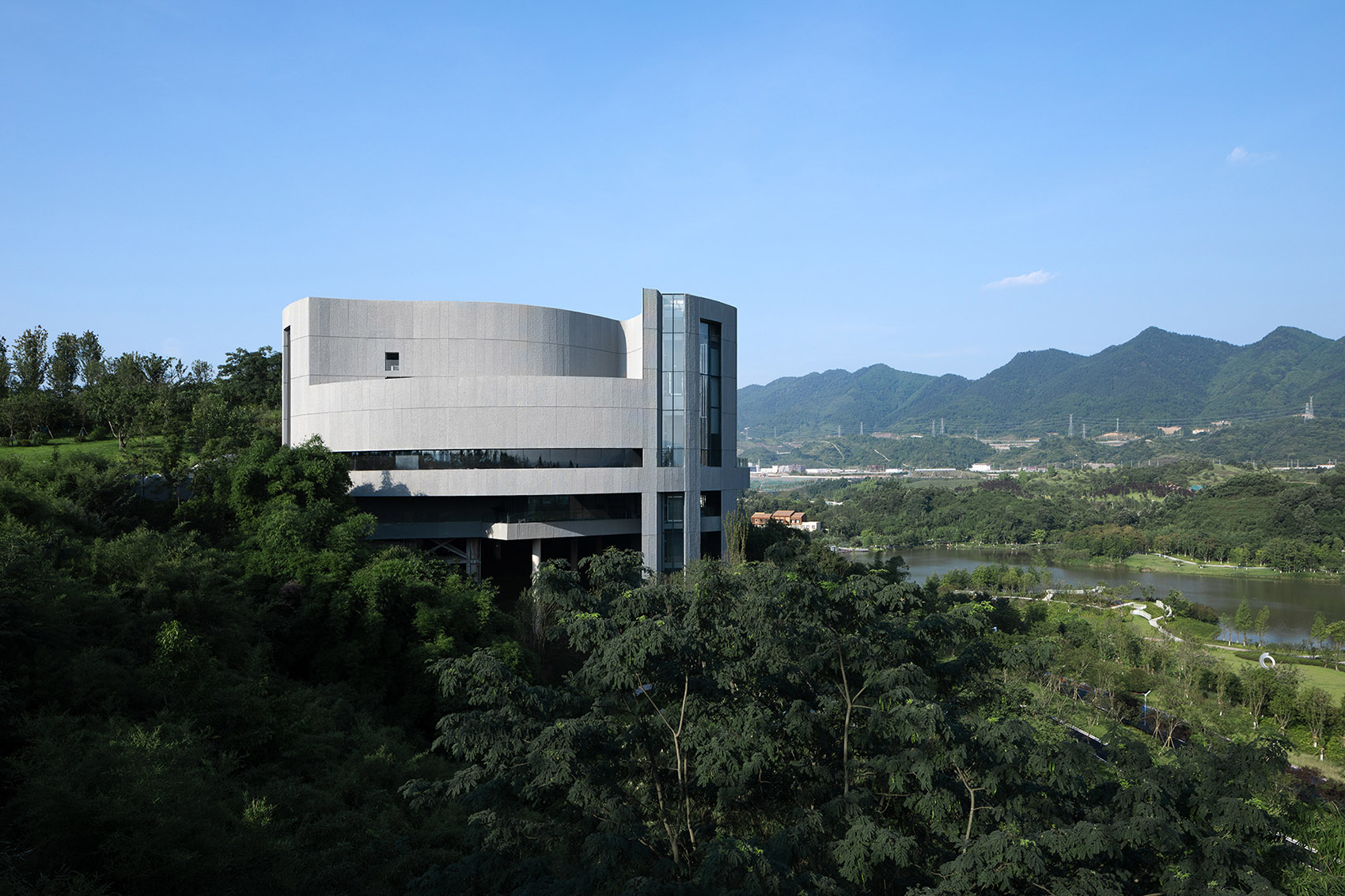 The Planning Exhibition Center of Liangjiang Collaborative Innovation ...