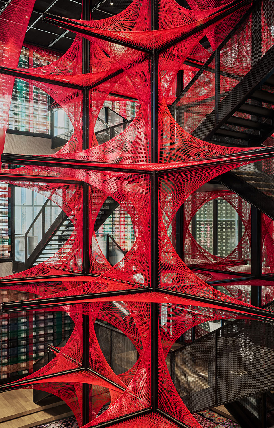 The Flower of Tujia at the China Tujia Brocade Art Museum by YI+MU ...