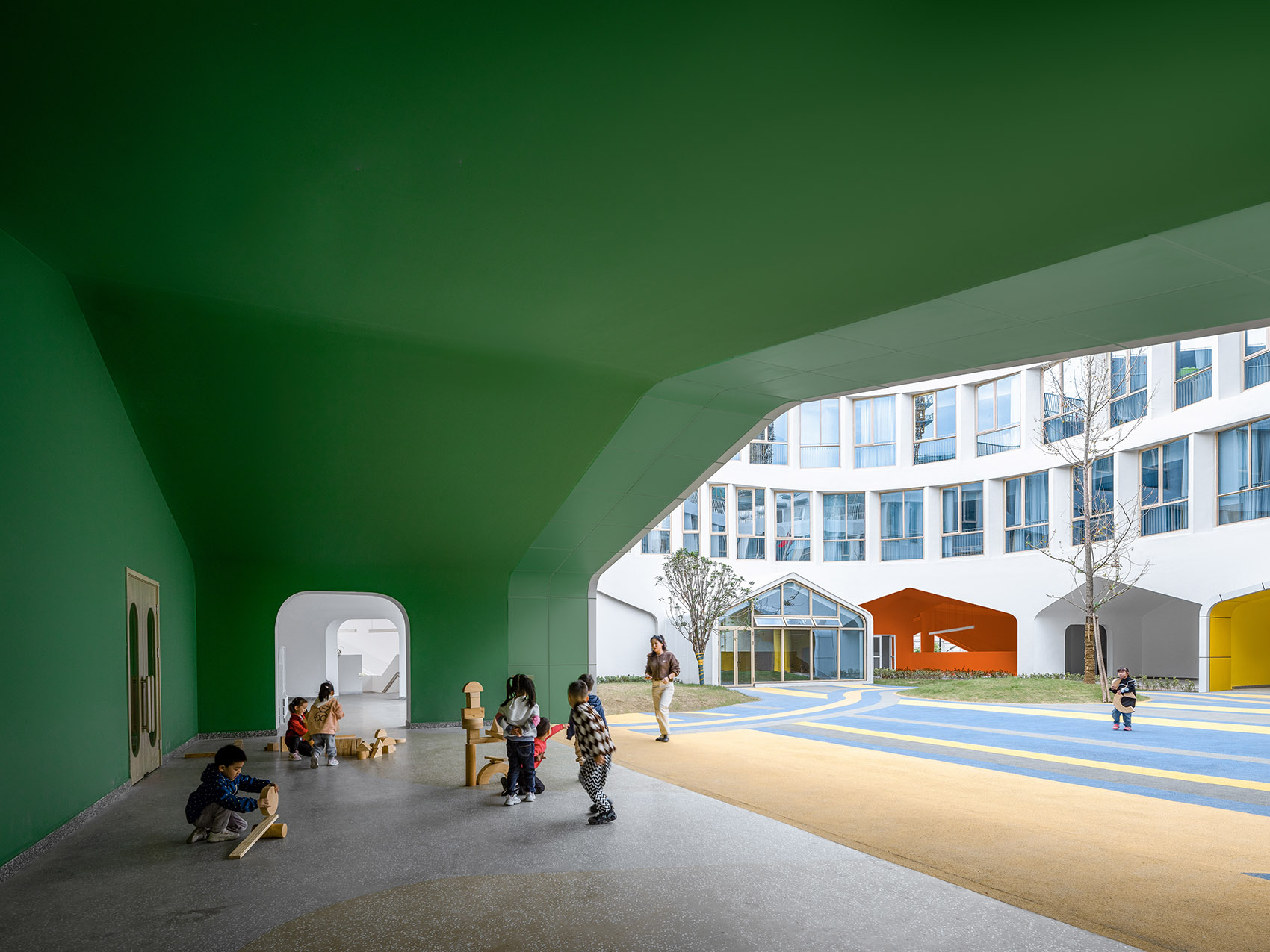 Quzhou Kecheng Jiaogong Kindergarten by LYCS Architecture - 谷德设计网