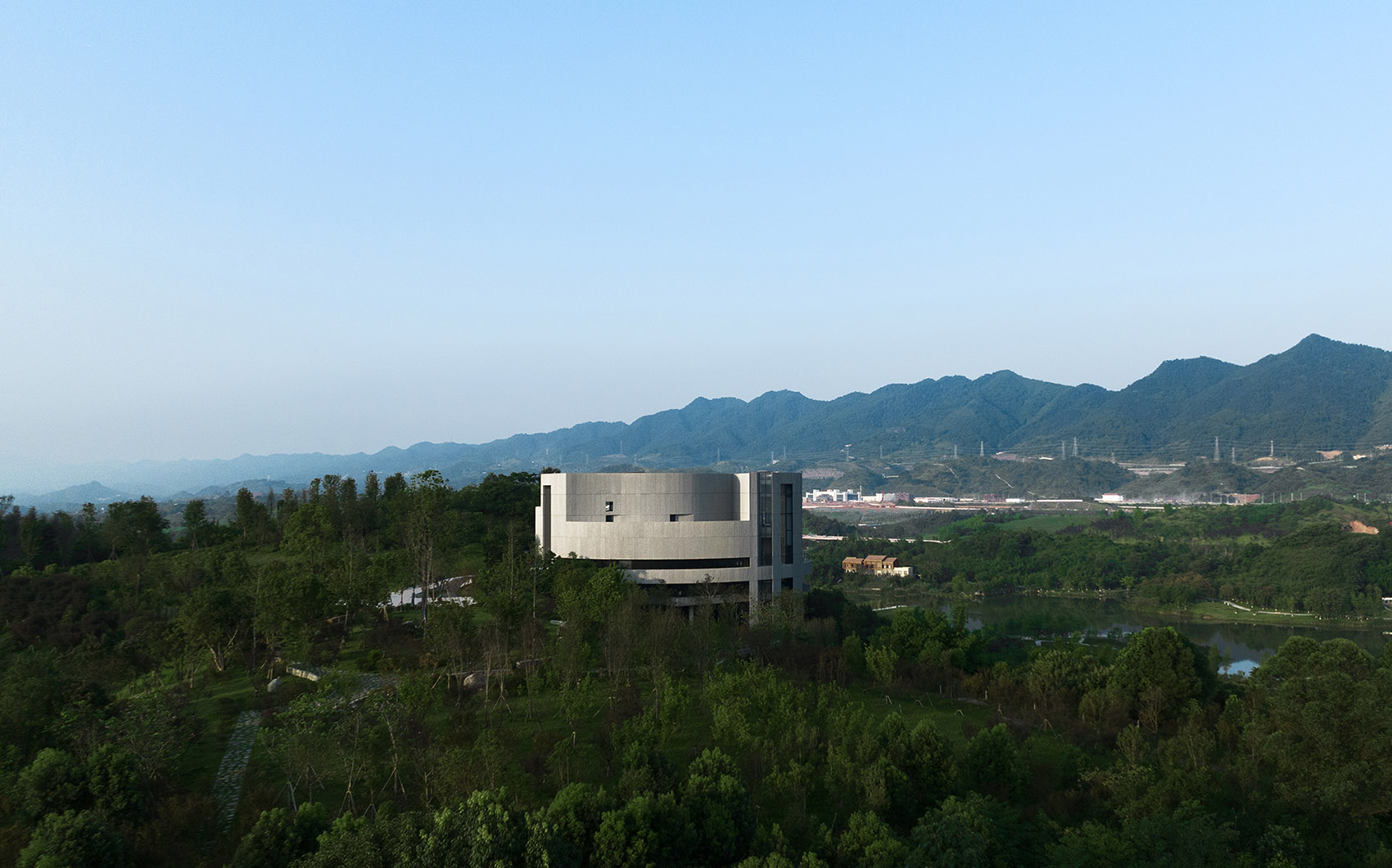 The Planning Exhibition Center of Liangjiang Collaborative Innovation ...