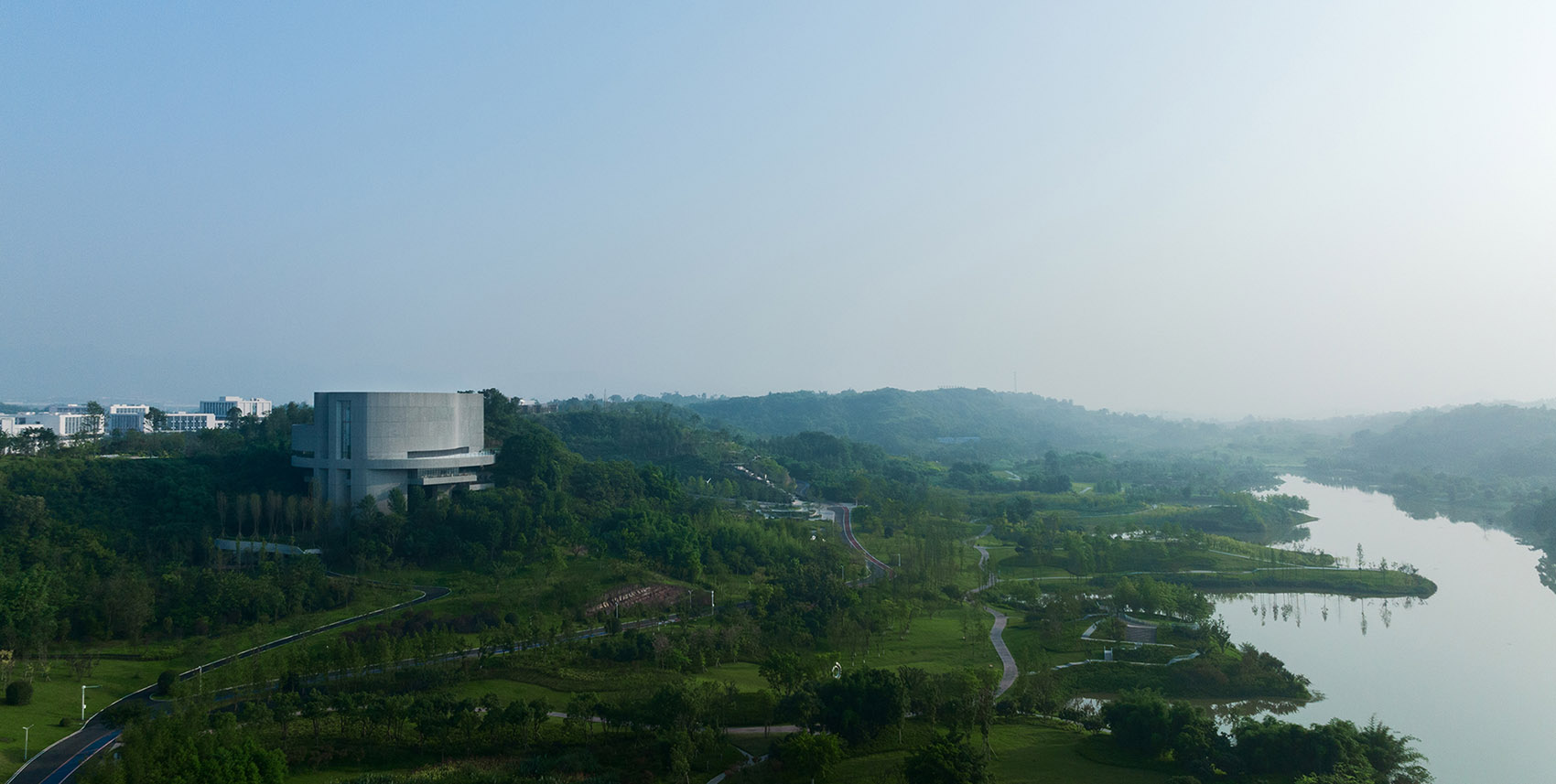 The Planning Exhibition Center of Liangjiang Collaborative Innovation ...