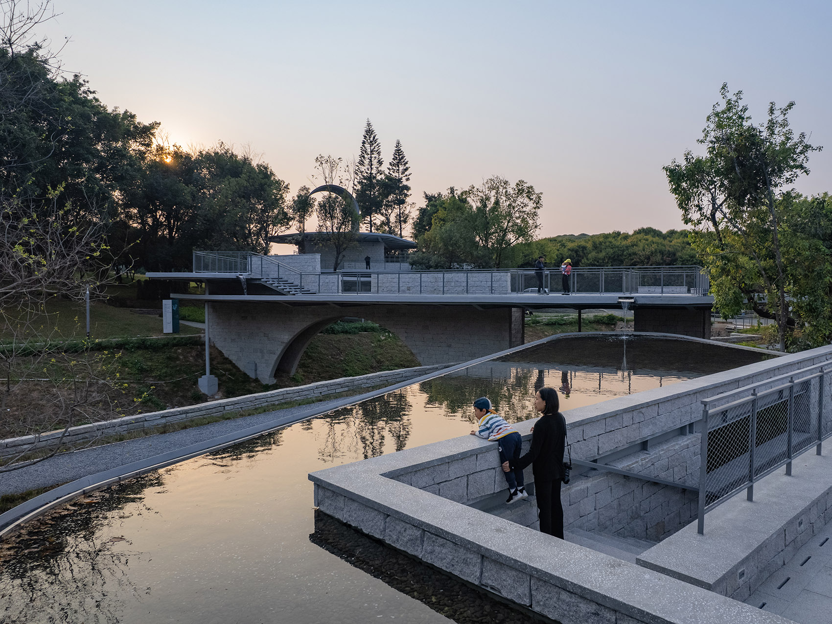 Design of the secondary station and surrounding landscape for the Xili ...