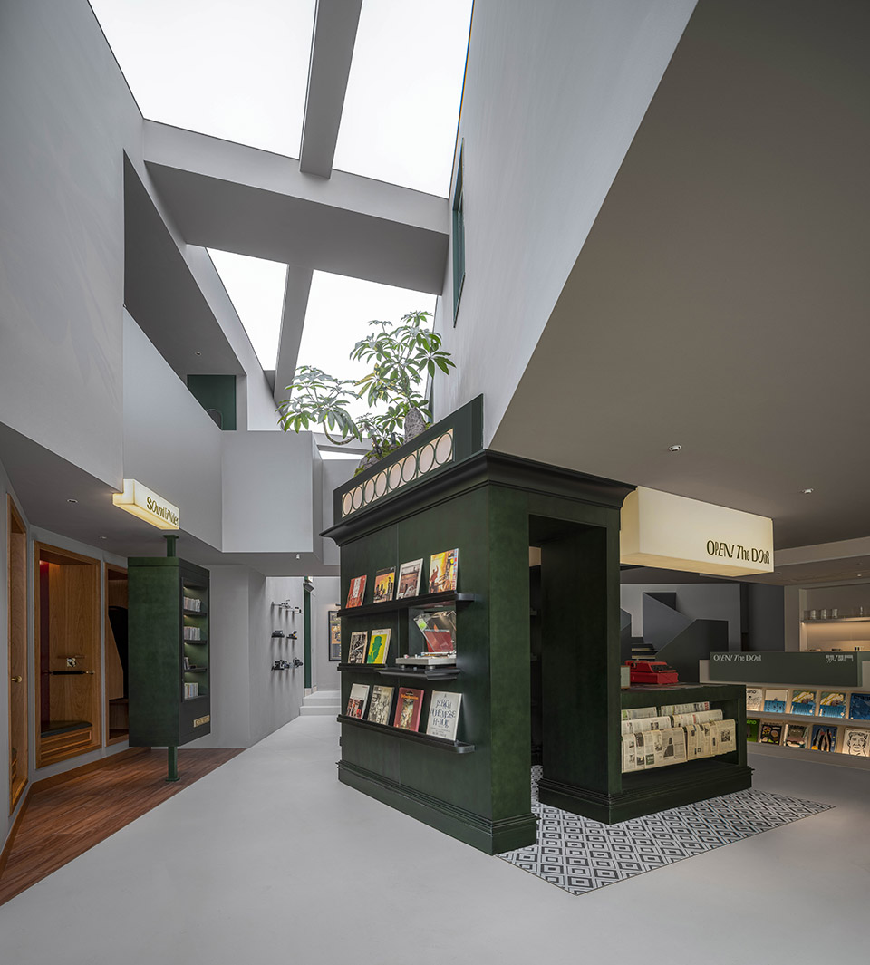 OPEN THE DOOR Art bookstore by WILD DESIGN X SIX ONE ZERO - 谷德设计网